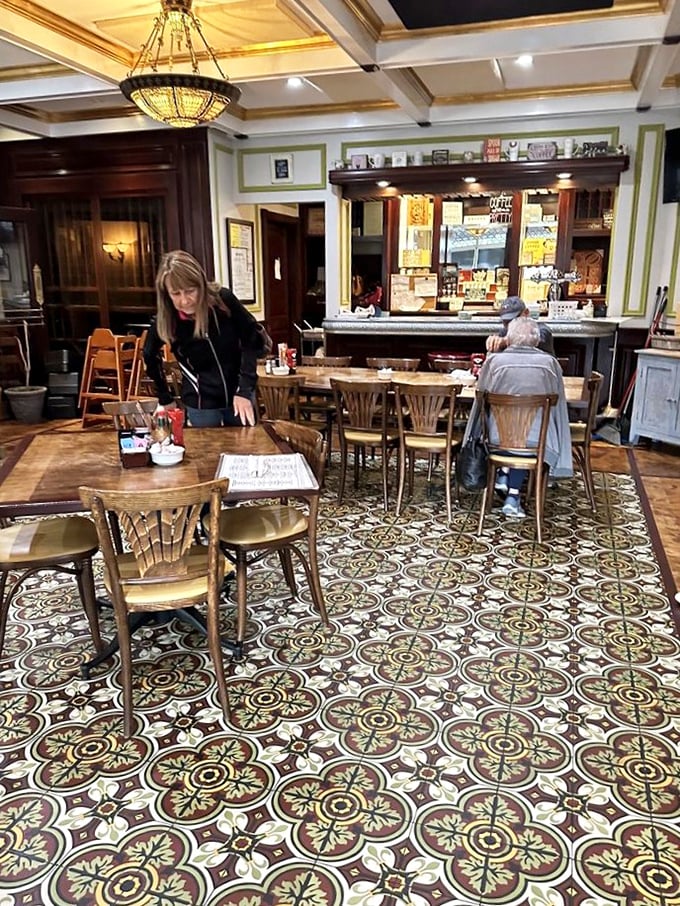 A dining room where strangers become friends over shared love of eggs benedict. It's like "Cheers," but with more maple syrup.