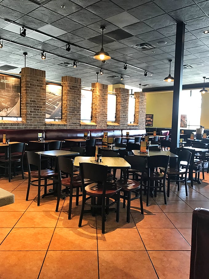 Dine in comfort and style! This dining area is cozier than your favorite recliner on a Sunday afternoon.