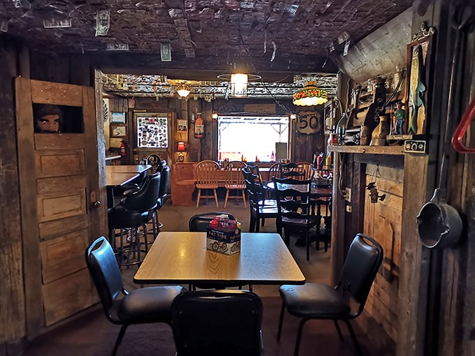 Pull up a chair and stay awhile. In this dining area, every meal feels like a family reunion - minus the awkward conversations.