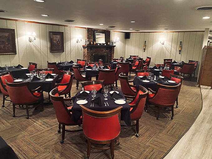 Welcome to the VIP section of flavor town! This dining area is so inviting, you might be tempted to move in. Don't worry, we won't judge.