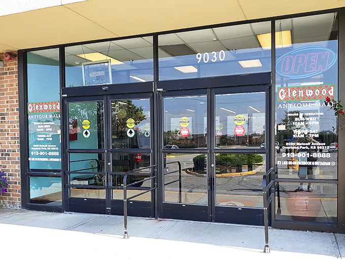 Open sesame to nostalgia! The entryway is your portal to the past, where every step inside promises a new discovery and a potential "remember when" moment.