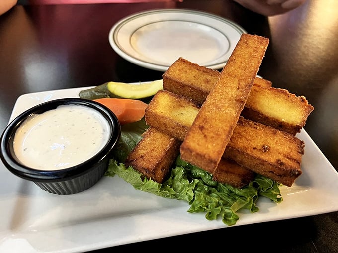 Grits gone wild! These crispy, golden bites are the South's answer to French fries, and boy, do they answer well.