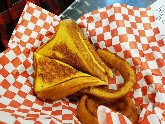 Grilled cheese, all grown up! This sandwich proves that sometimes the simplest pleasures are the most satisfying. Comfort food at its finest.