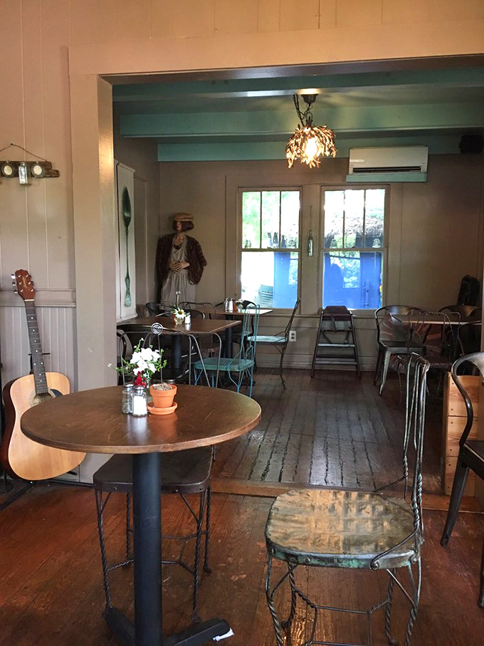 Pull up a chair and stay awhile. This cozy corner is perfect for plotting your next sandwich adventure.