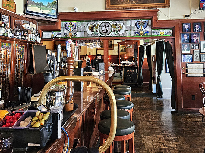 Pull up a chair at the bar, where stories flow as freely as the drinks. It's Cheers meets The Little Mermaid.