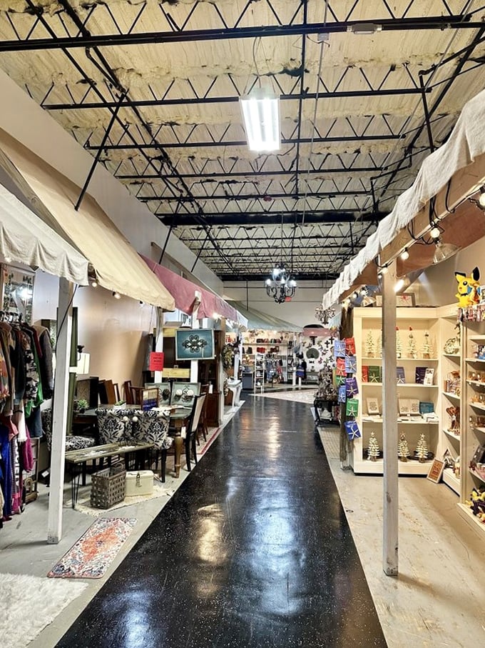 Down the rabbit hole we go! This aisle is a wonderland of whimsy, where every turn reveals a new surprise.