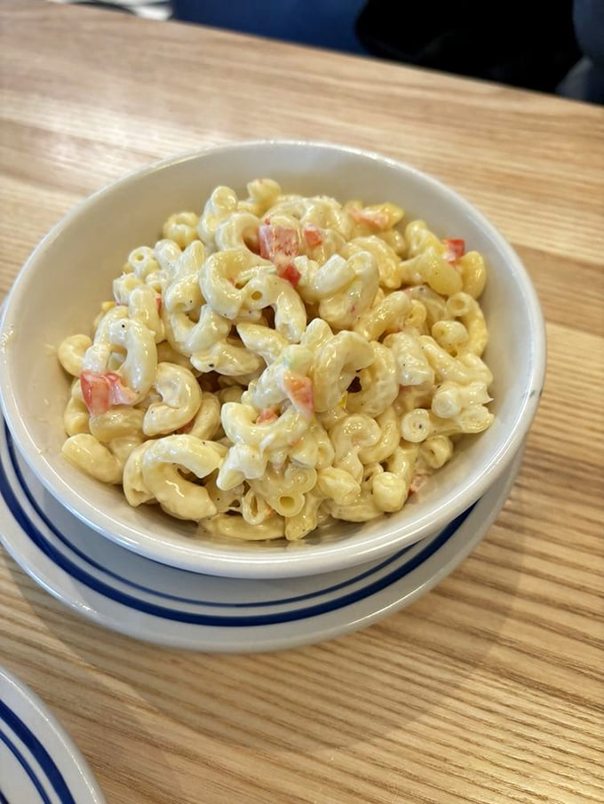 Mac and cheese's cooler cousin has arrived! This macaroni salad is the side dish that steals the show. Creamy, dreamy, and utterly irresistible.