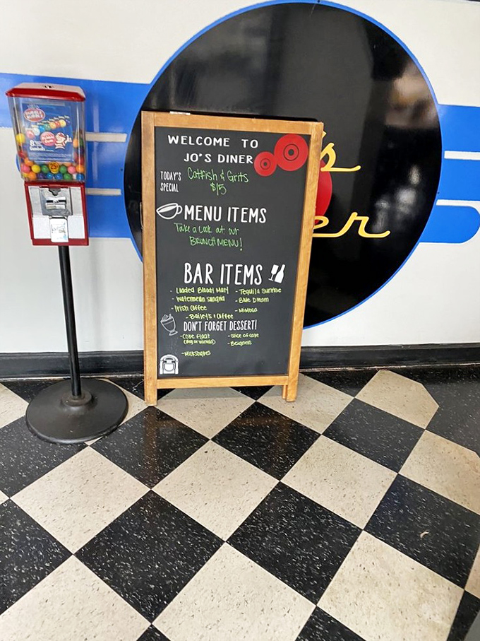 The specials board announces today's catfish and grits for $15&mdash;a small price to pay for Southern comfort in edible form.