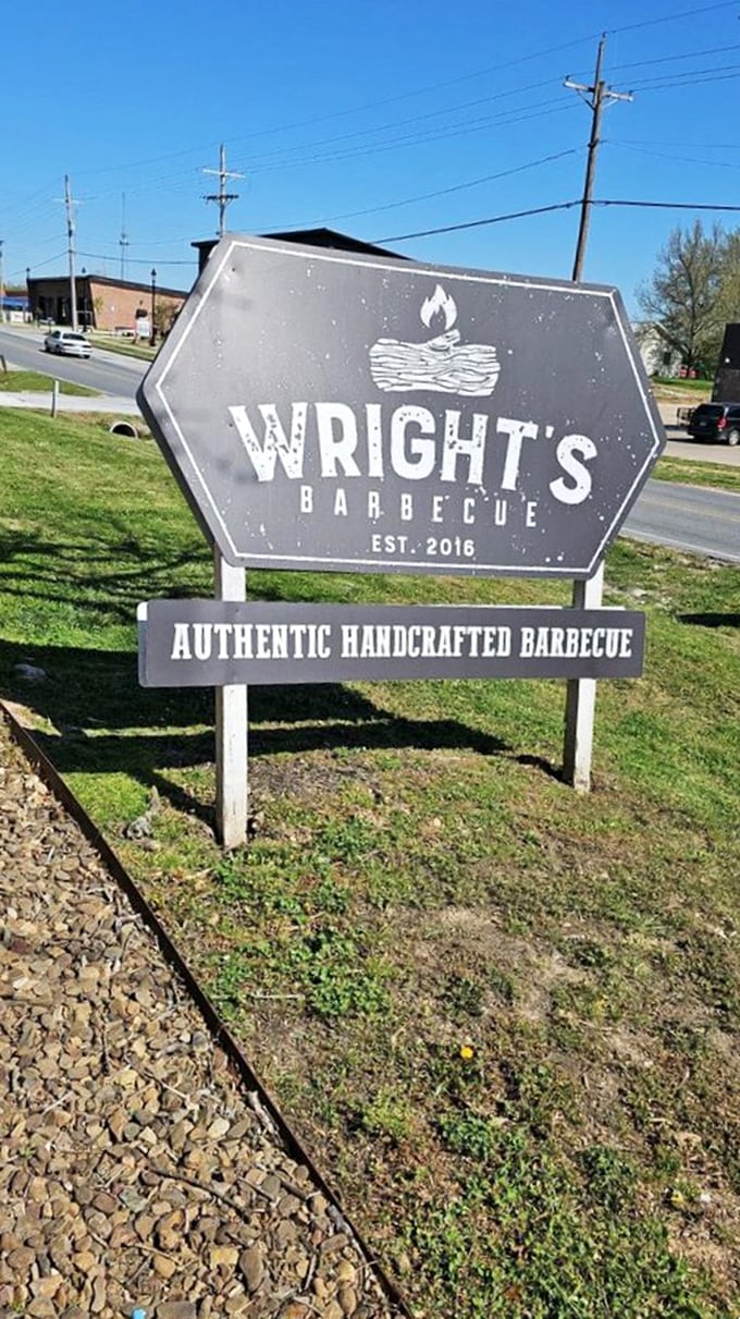More than just a sign, it's a beacon of barbecue brilliance. Est. 2016, but the flavors are timeless.