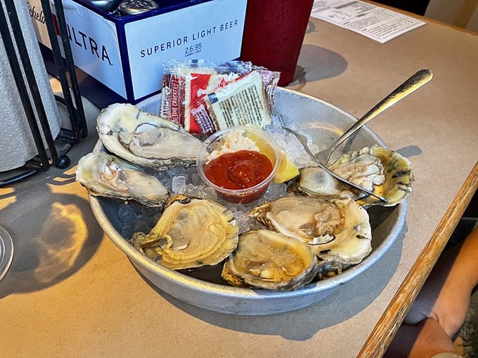 Fresh oysters in Nebraska? It's not a shell game! These briny beauties are proof that you don't need an ocean view to enjoy the treasures of the sea.
