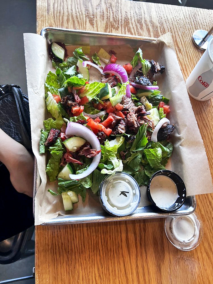 Who said salads can't be fun? This potato salad is the life of the party, dressed up and ready to mingle.