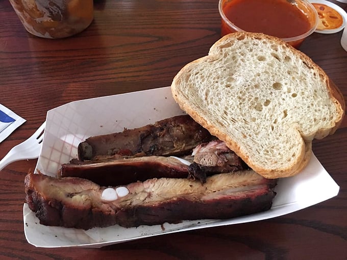 The sandwich that launched a thousand napkins. This bad boy is piled high with smoky goodness and a side of pure joy.