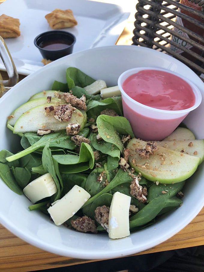 A salad that's more exciting than most people's vacation photos. Fresh, crisp, and ready for its close-up!