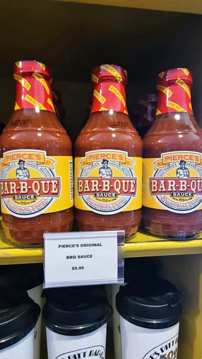 Sauce boss alert! Pierce's lineup of sauces is like a flavor rainbow, ready to take your taste buds on a tangy adventure.