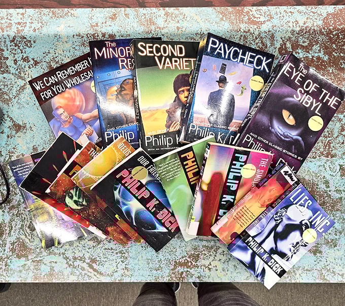 Sci-fi central! From classic space operas to mind-bending dystopias, these shelves are a launch pad for your imagination.