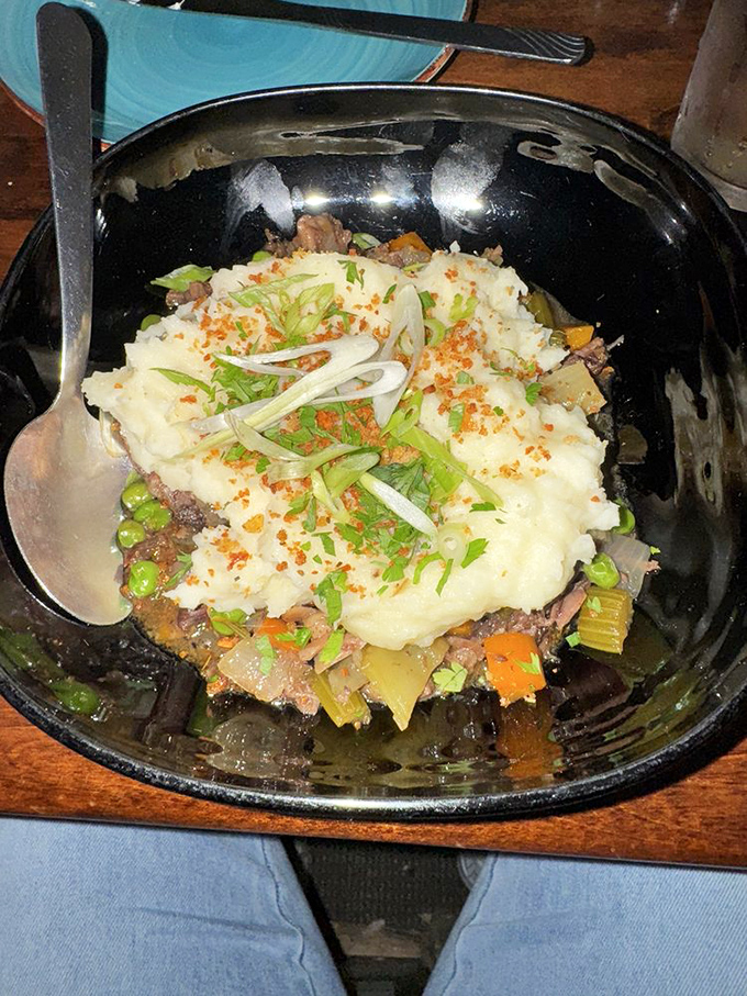 Shepherd's Pie that makes you wonder if shepherds have been holding out on us all along&mdash;comfort food with a culinary degree.