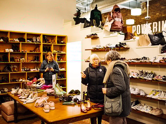 If the shoe fits, buy it! This impressive collection of footwear proves that style never goes out of fashion.