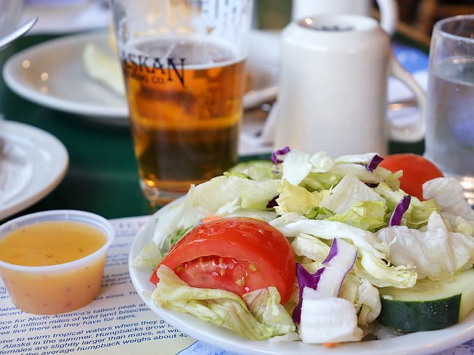 Even the side salad at Gwennie's has personality&mdash;a refreshing palate cleanser between epic breakfast adventures.
