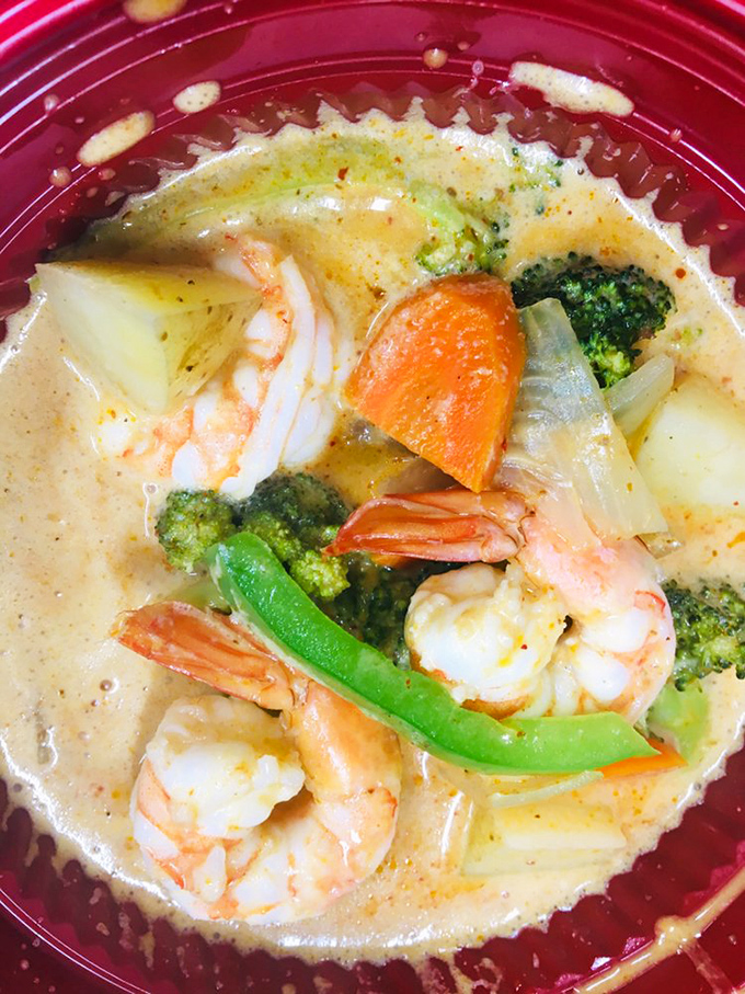 Thai yellow curry that's anything but mellow. A bowl of comfort that'll transport you to Southeast Asia faster than a plane ticket.