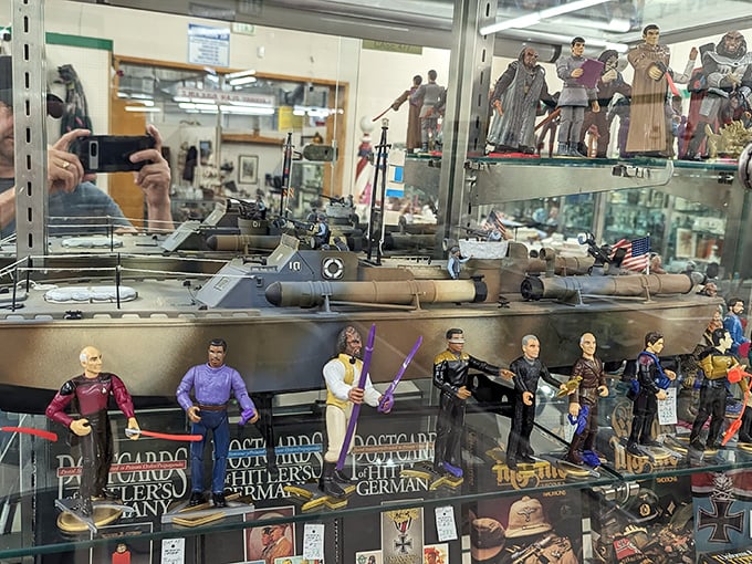 Action figures assemble! This case of miniature heroes is ready to save your day from the villainous clutches of boredom.