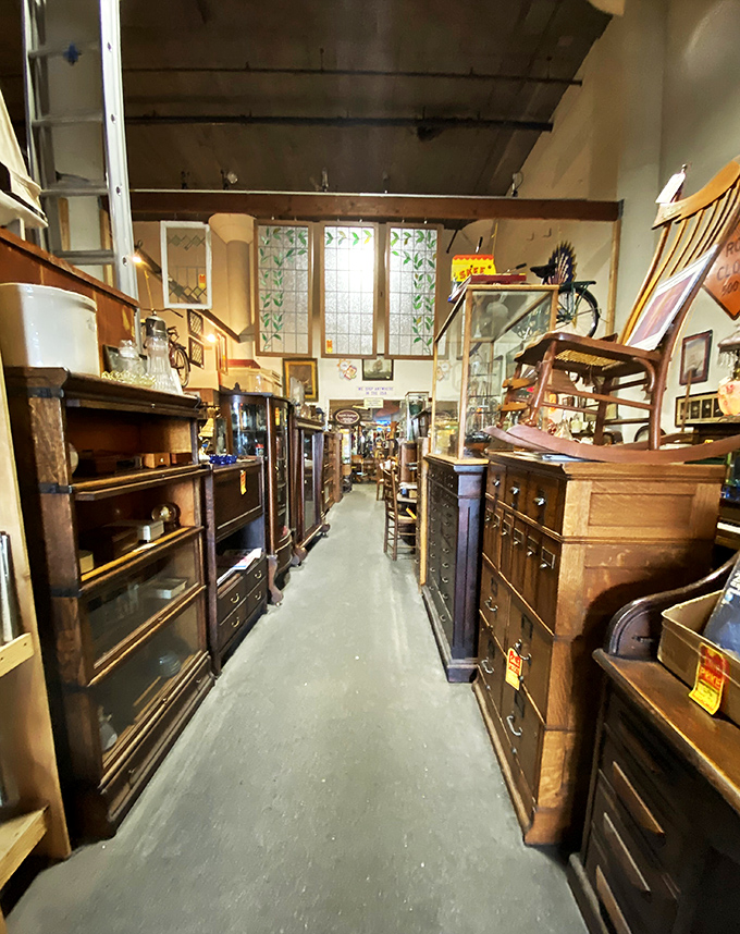 Down the rabbit hole of retro. Alice would be jealous of this wonderland where every turn reveals a new decade to explore.