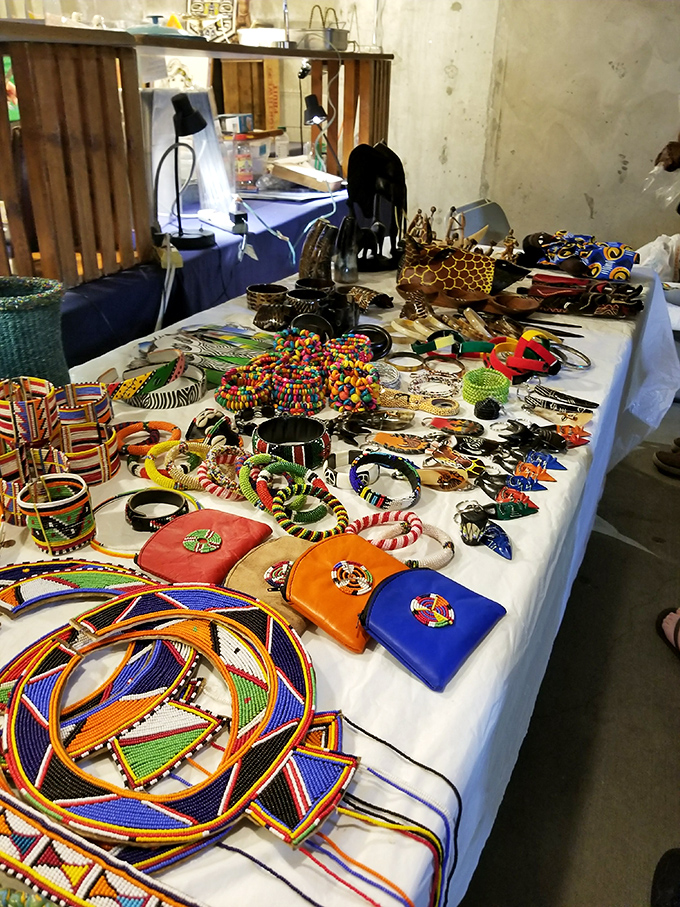 Bead bonanza! This colorful chaos of crafts is a DIY dreamer's delight, where you can string together a necklace or a whole new hobby.