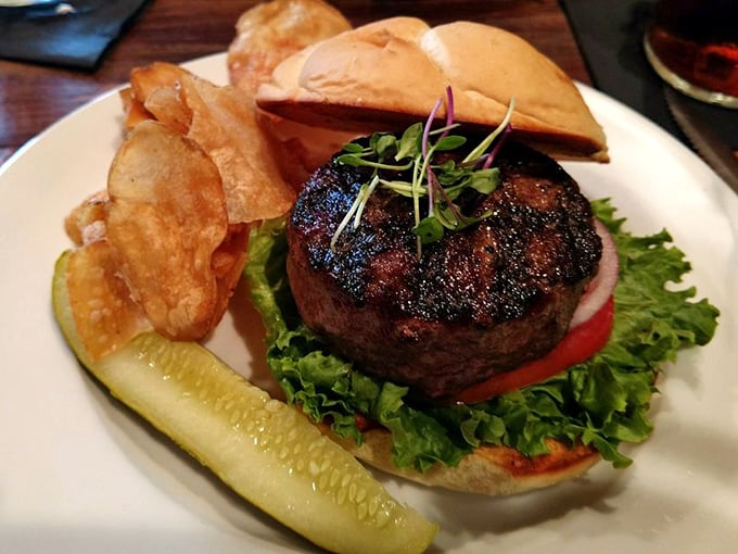 Burger alert! This beauty could make even the Wimpy from Popeye say, "I'll gladly pay you today."