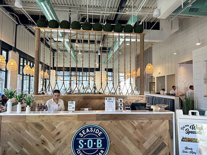 At this counter, oysters aren't just served, they're celebrated. It's shellfish showtime, and you've got front row seats!