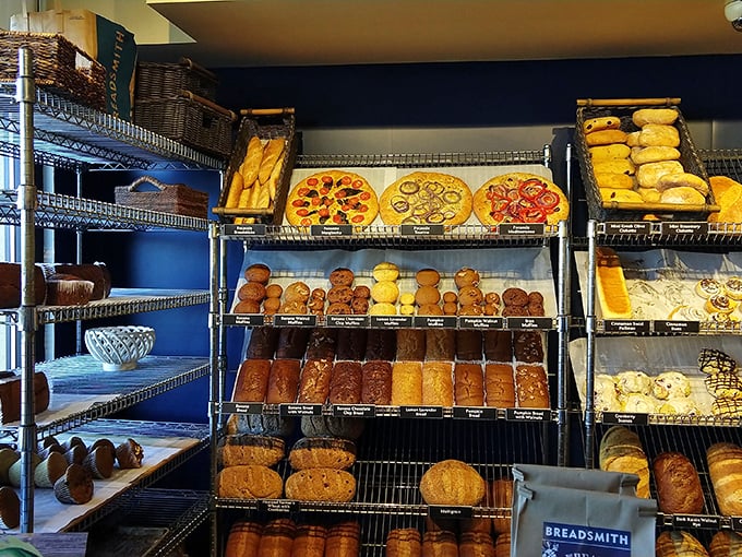 A bread lover's version of Disneyland: where every shelf is a new adventure and every loaf a potential new best friend.