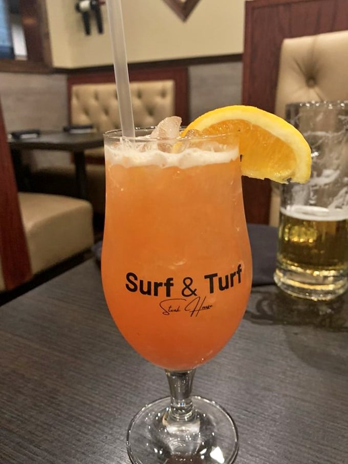 Sunset in a glass! This vibrant cocktail isn't just a drink; it's a vacation for your taste buds, complete with a beachy orange glow.
