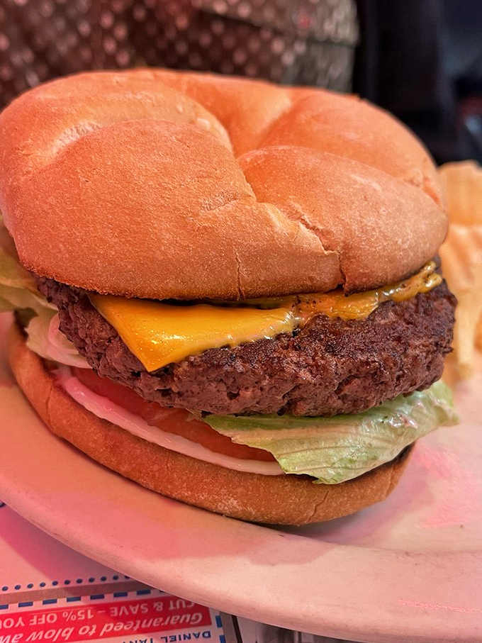 Meet the Honey Bee Burger: a tower of beefy goodness that'll have you buzzing with joy. No tiny appetites allowed!