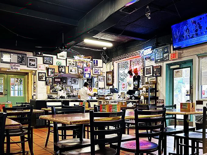 If these walls could talk, they'd probably ask for seconds. The eclectic decor tells stories of satisfied customers and food comas past.