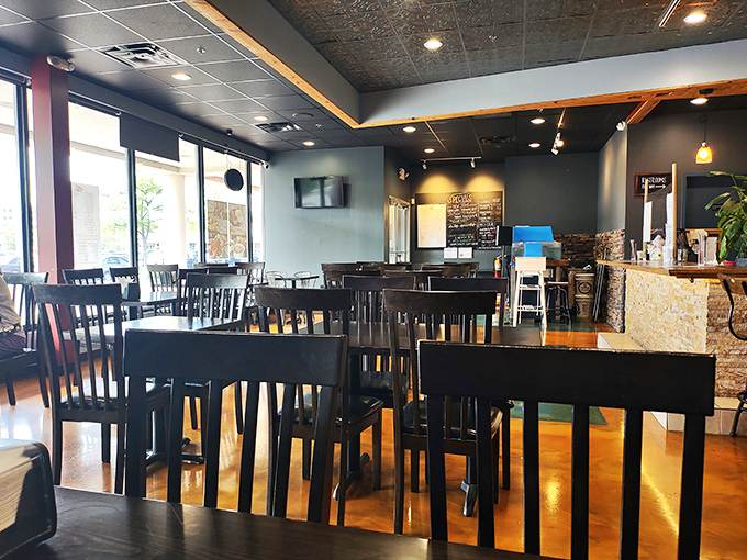 Welcome to seafood paradise! With its chic ambiance and promise of oceanic delights, this place is like a swanky underwater clubhouse.