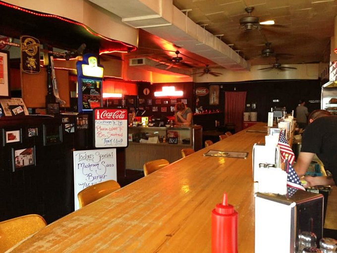 Welcome to burger paradise! Ty's cozy interior is where comfort food meets comfort zone. You'll want to move in.