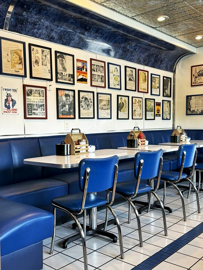 Where everybody knows your name&hellip; or at least your favorite order. The Blue Moon's cozy booths invite you to slide in and stay awhile.