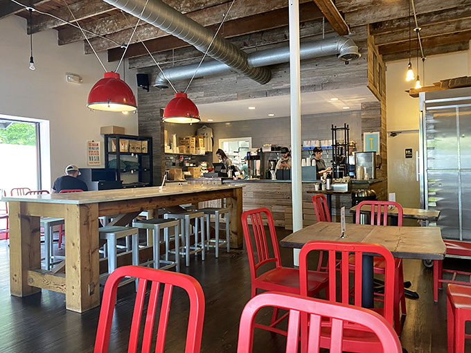 Where biscuit dreams come true! This cozy corner is like the Willy Wonka factory of Southern comfort food – pure magic in every bite.