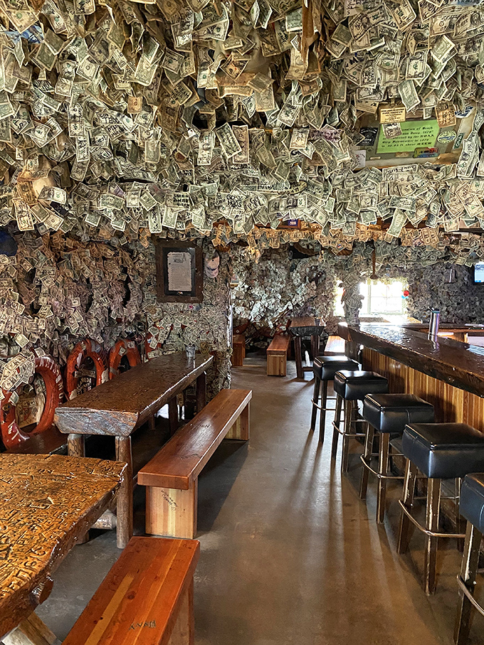 Step into a world where George Washington is always watching. It's like playing "Where's Waldo?" but with dollar bills!