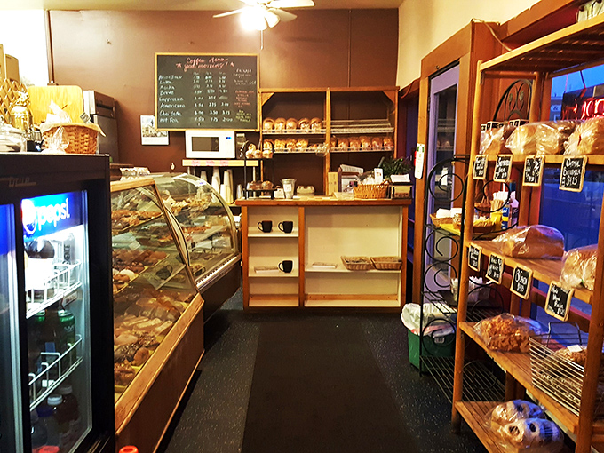 A bakery buffet that would make Marie Antoinette say, "Let them eat everything!" Choices, choices everywhere.