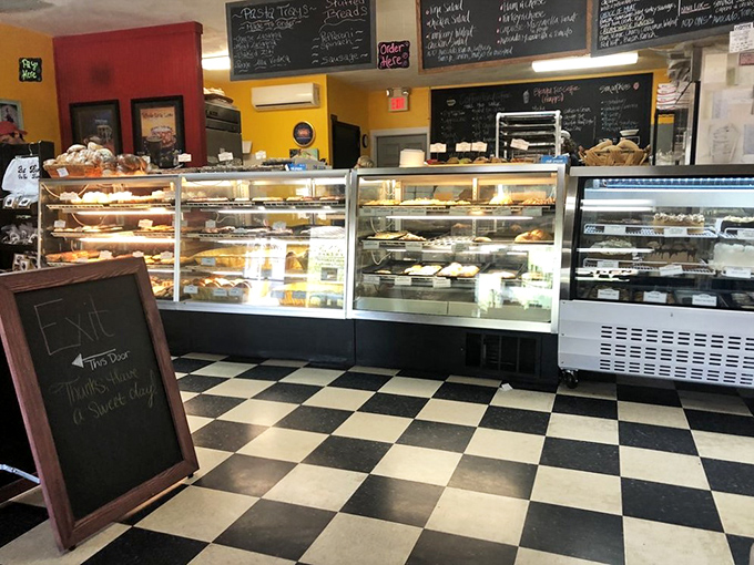 A feast for the senses! Tullio's interior is like a cozy hug, with the aroma of fresh-baked goods as your welcoming committee.