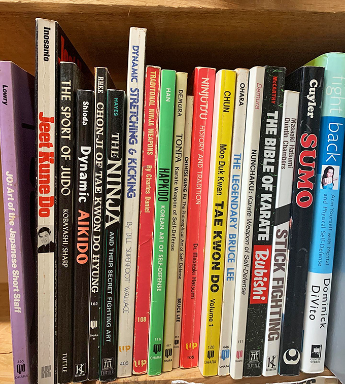 From Bruce Lee to Jackie Chan, this martial arts collection packs a punch. Warning: reading may cause sudden urges to karate chop.