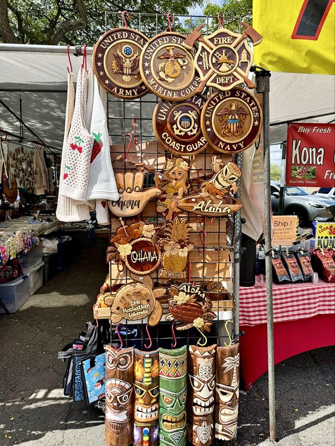 Meet the guardians of good vibes! These wooden warriors are ready to protect your home from mainland stress and boring decor.