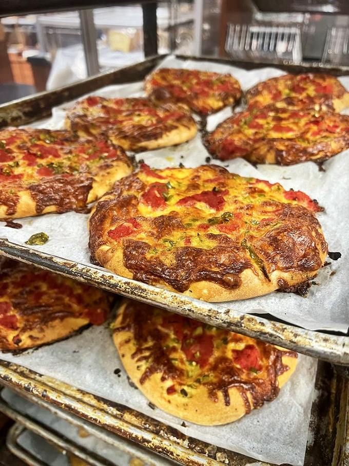 Pizza for breakfast? Don't mind if I do! These savory slices are proof that sometimes, the best way to start your day is with cheese and carbs.