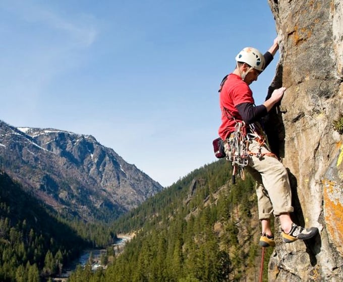 For thrill-seekers with a head for heights: Leavenworth's rock climbing scene. It's like vertical chess, but with better views!