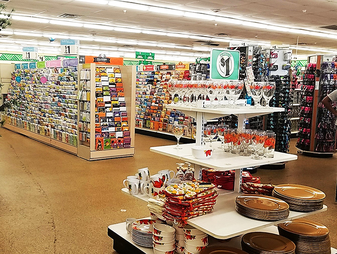 Shelves stocked with more options than a choose-your-own-adventure book. Who knew decision fatigue could be so budget-friendly?
