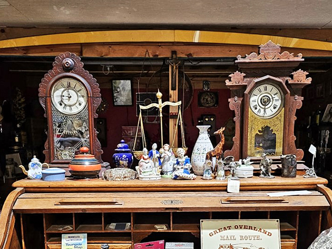 Tick-tock, it's treasure o'clock! These ornate timepieces aren't just clocks; they're time machines to a more elegant era.