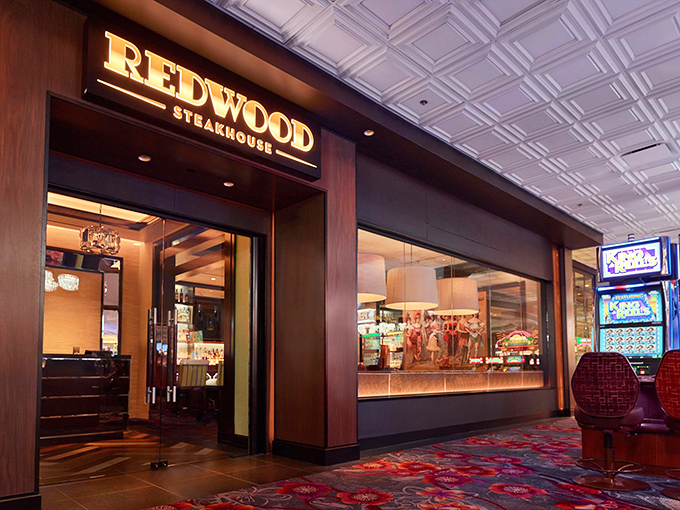 Redwood Steakhouse: Old Vegas charm meets modern culinary magic. It's like the Rat Pack decided to open a restaurant in 2023.