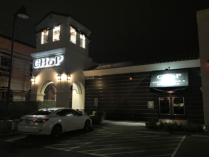 As night falls, CHoP glows with promise. Get ready for a steak experience that's a cut above the rest!