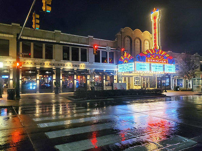 By day, a charming storefront. By night, a carnivore's paradise. Hyde Park: where steak dreams come true.