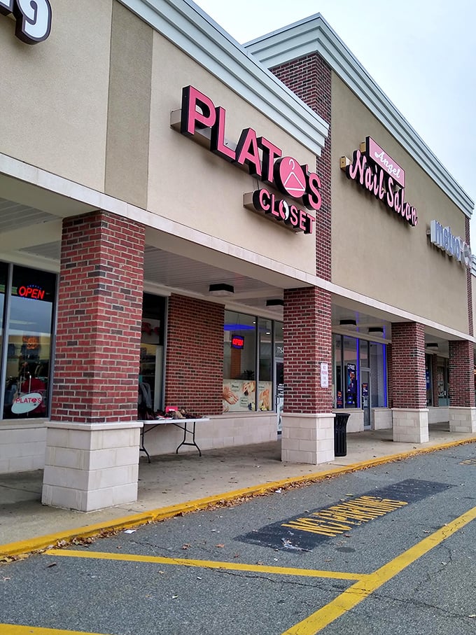 Not your average hand-me-downs! Plato's Closet curates a collection of youthful fashion that's easier on the wallet than a trip to the mall.