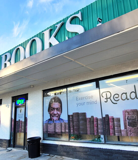 enormous used bookstore georgia FTR